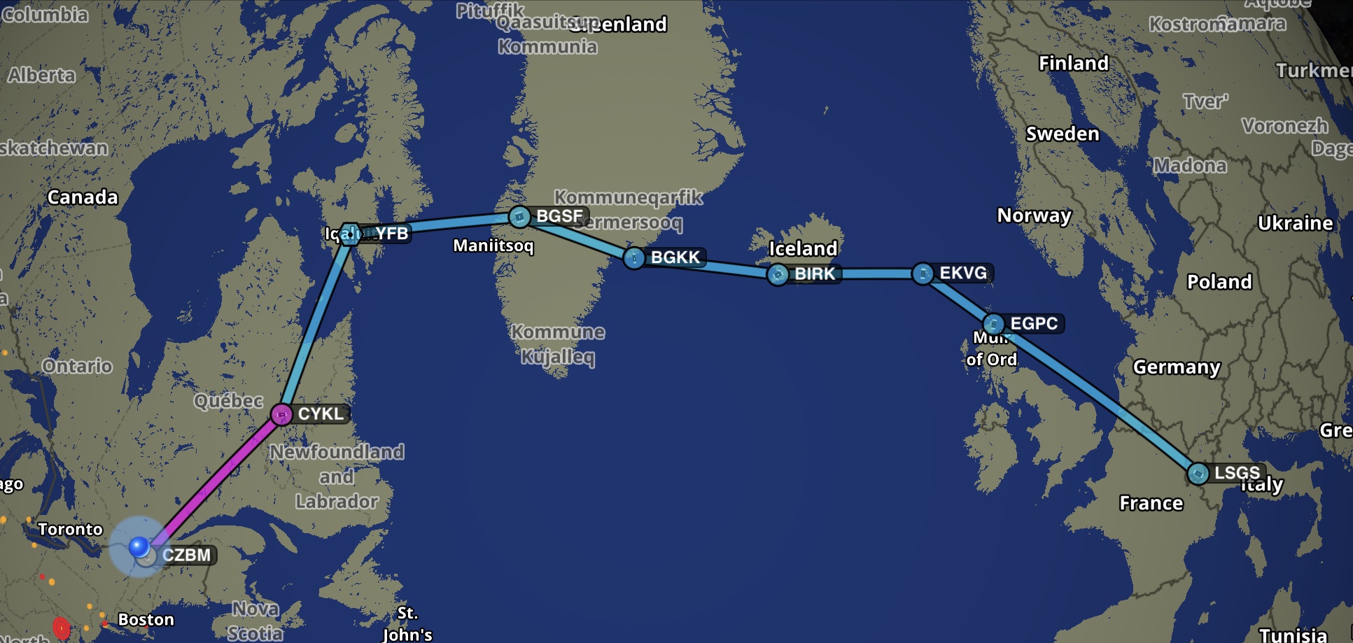 Crossing the Atlantic - Aviation Common Sense